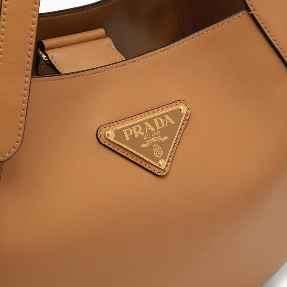 Prada | Bags | Prada Caramel Coloured Leather Medium Tote Bag | Poshmark